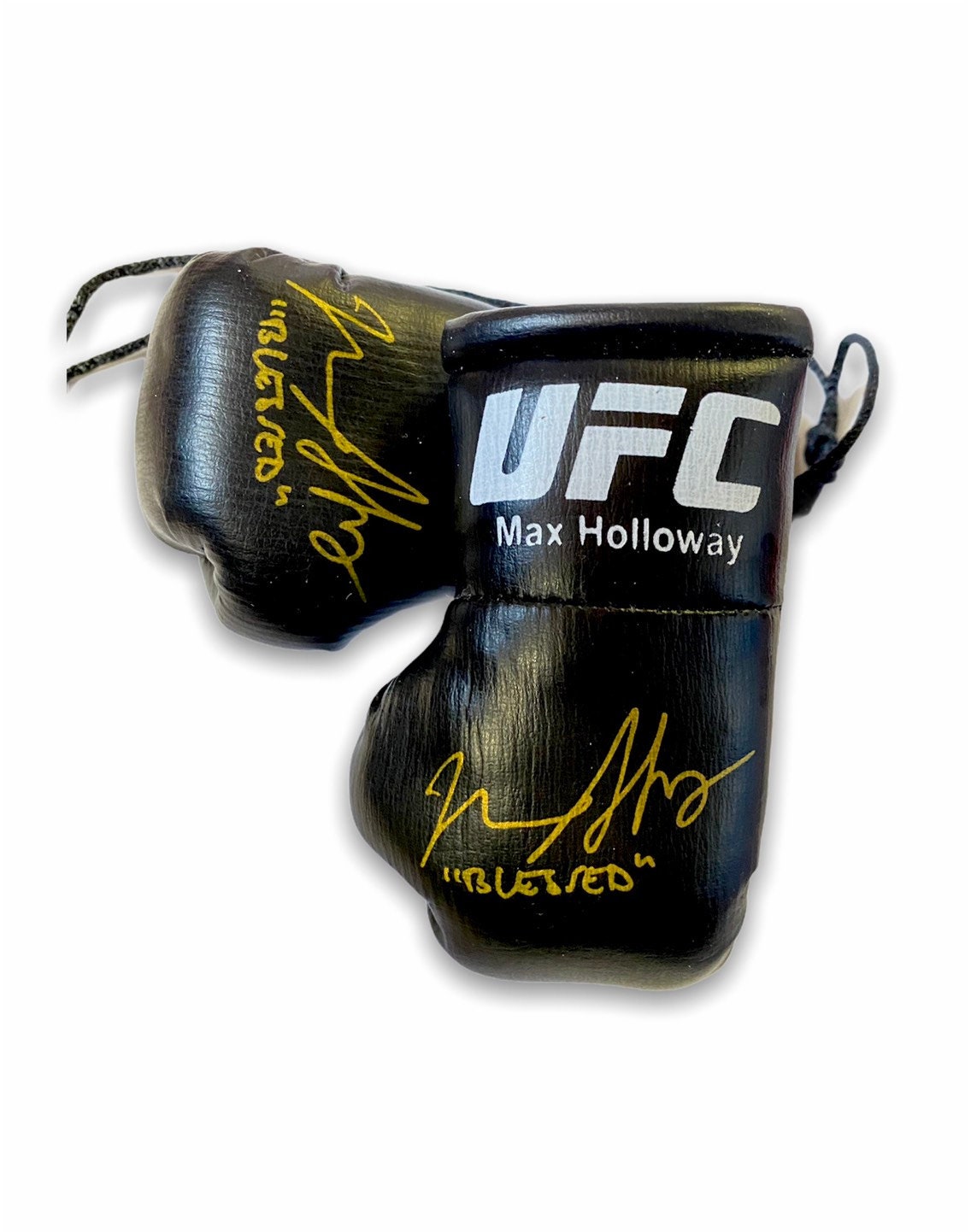 Max Holloway UFC Autographed Mini Boxing Gloves pair - Etsy
