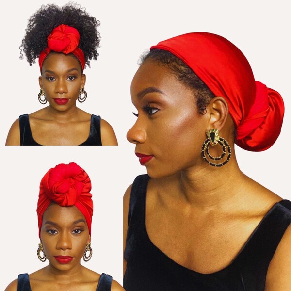 Satin Lined Loc Turban - Etsy