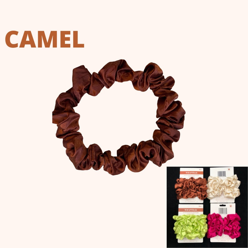 Extra Large Satin Scrunchies for Locs, Thick Natural Hair & Braids | XL ...