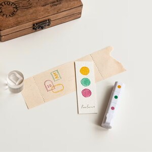 New MU Ink Pen Three Colors in 1 Packet Oil-based Ink Pad Craft ...