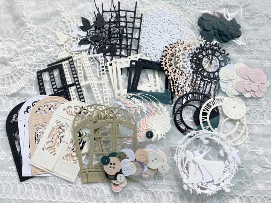 Hollow Paper Lace Set, Junk Journal Kit - Etsy