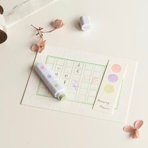 New MU Ink Pen Three Colors in 1 Packet Oil-based Ink Pad Craft ...