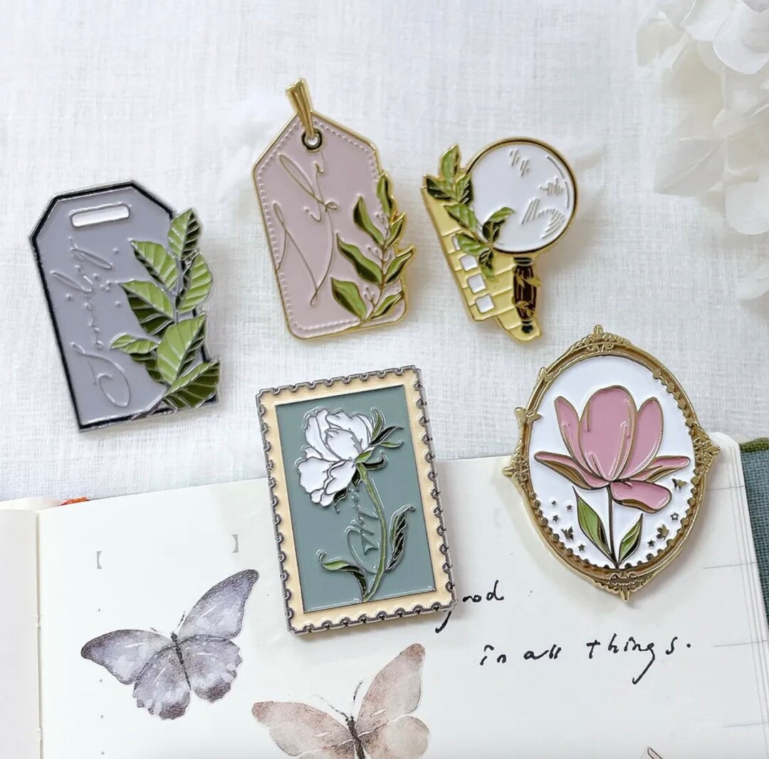 Journal Pages in Love With Lace Journal Clip | Planner Accessories ...