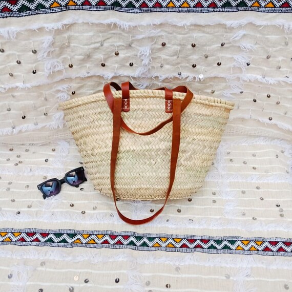 Original Moroccan Basket. XL Moroccan Basket. Handmade Basket | Etsy