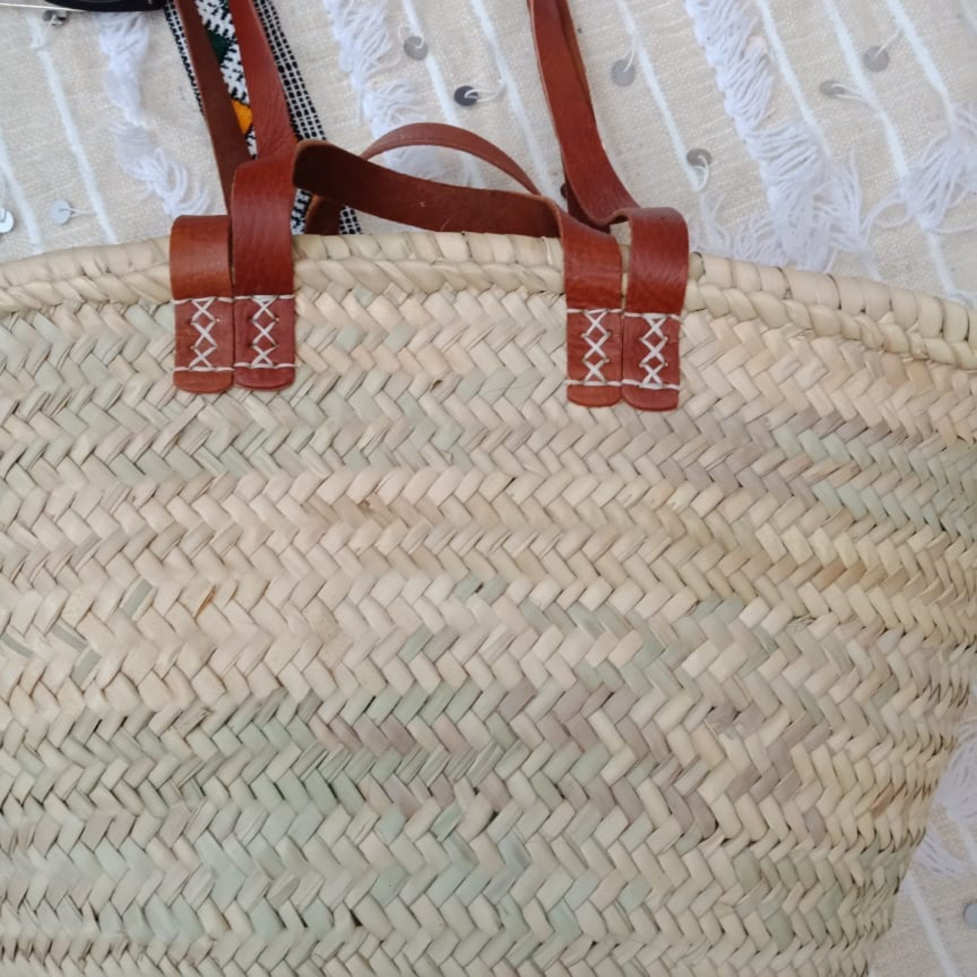 Original Moroccan Basket. XL Moroccan Basket. Handmade Basket - Etsy