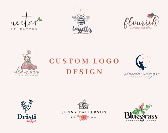 Custom Logo Design Logo Design Logo Design Custom Logo | Etsy