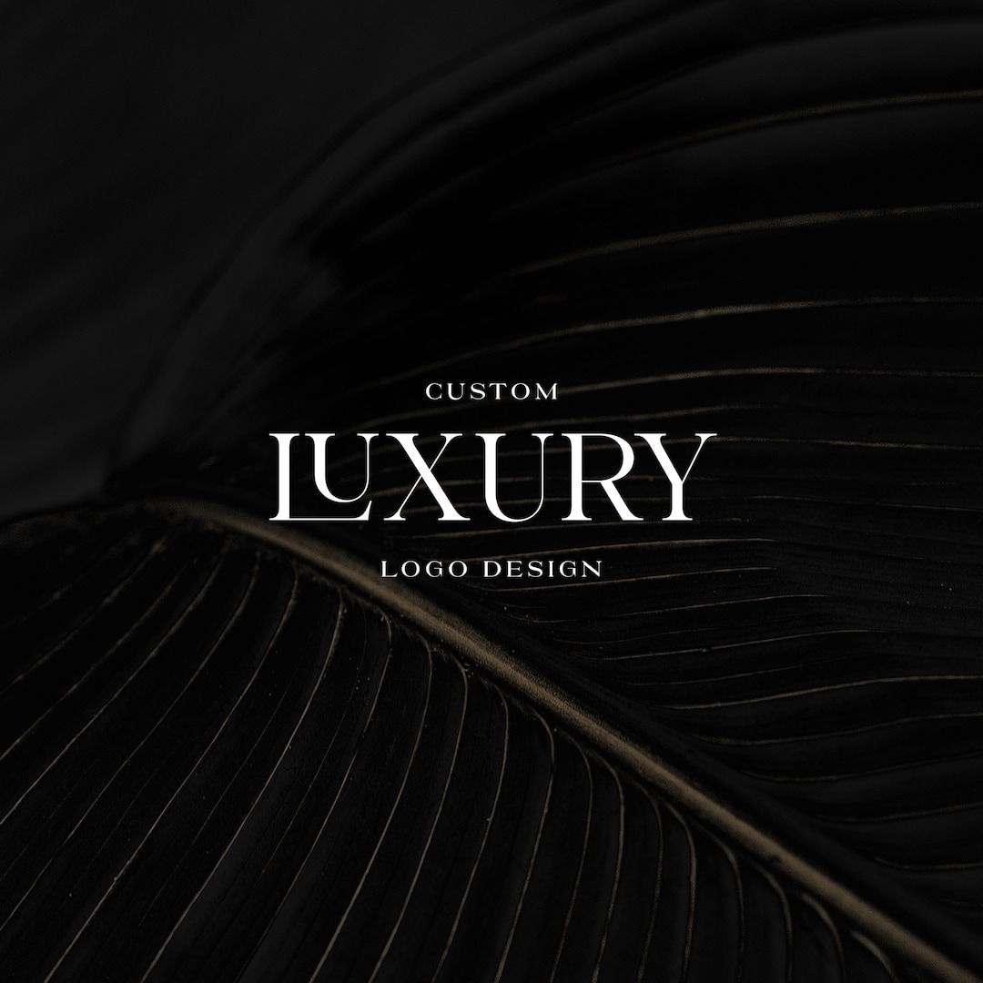 Custom Luxury Logo Design: Professional Business Branding - Etsy