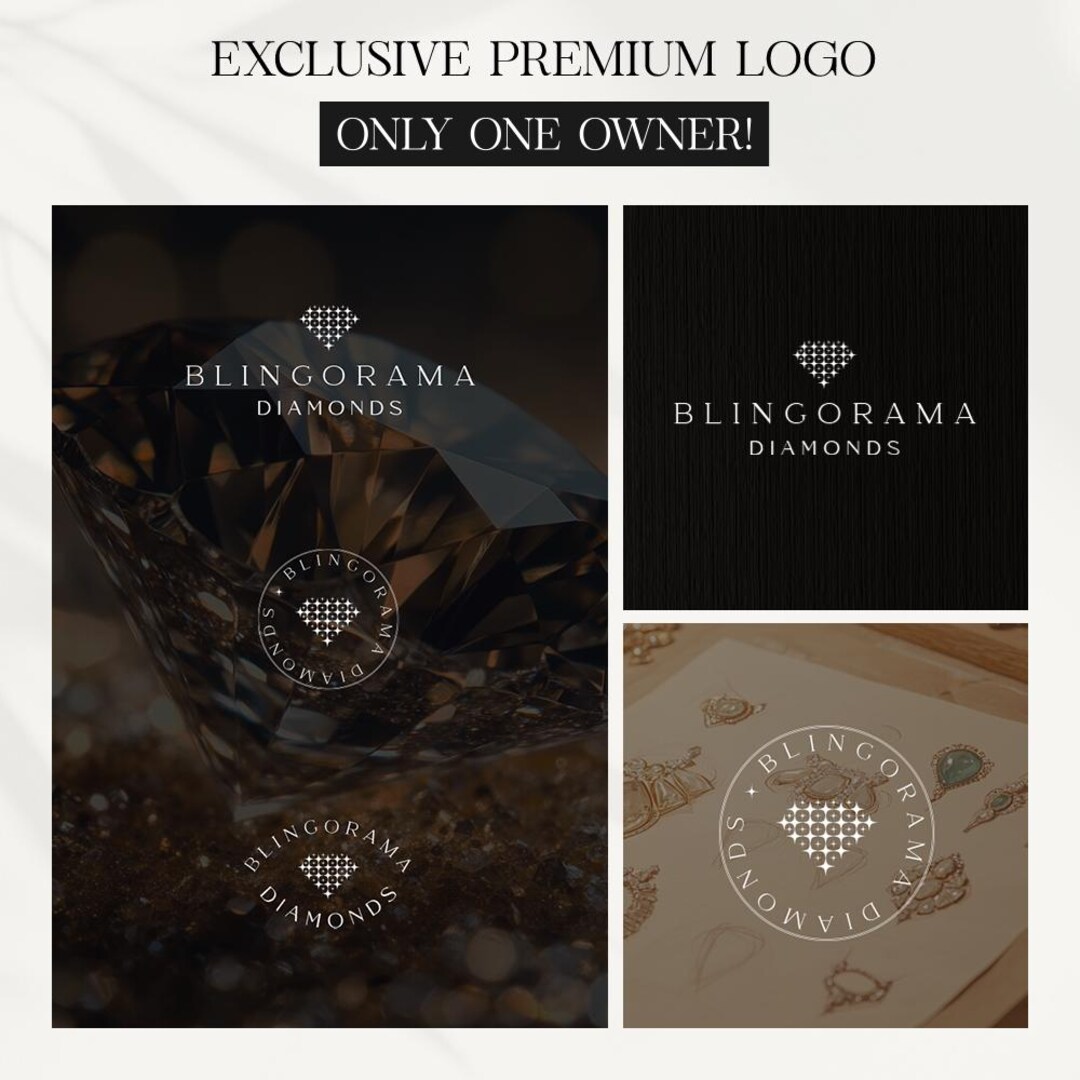 Luxury Jewelry Logo Design, Professional Business Logo Design, Jewelry ...