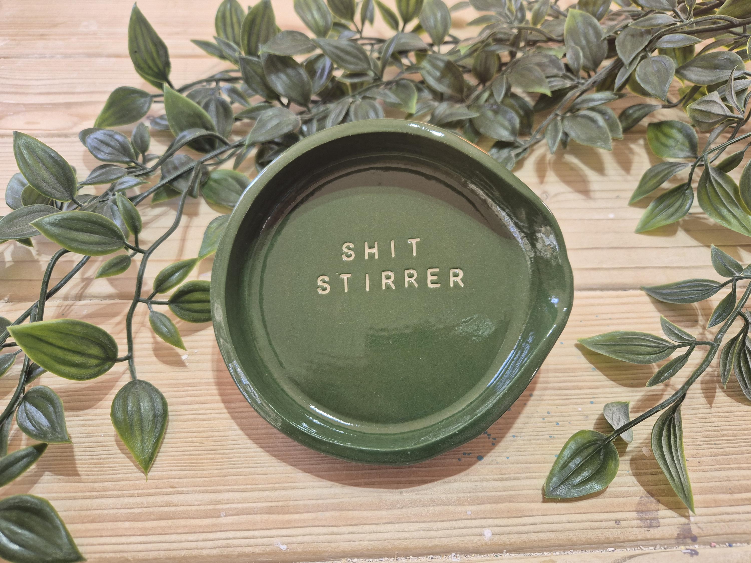 Ceramic Slogan Spoon Rest, Funny Kitchen Decor, Rude, Cheeky - Etsy UK