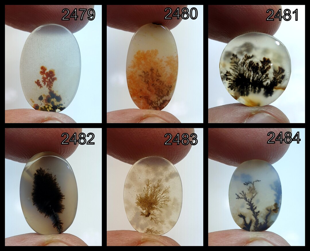 Natural Design Dendritic Agate Amazing Color Cabochon, Designer Agate ...