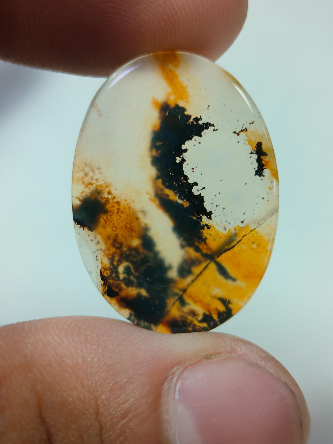 Designer Stone !!! Dendritic Agate Fancy Cabochon, Loose Gemstone ...