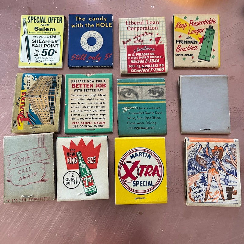 Vintage Matches - Etsy