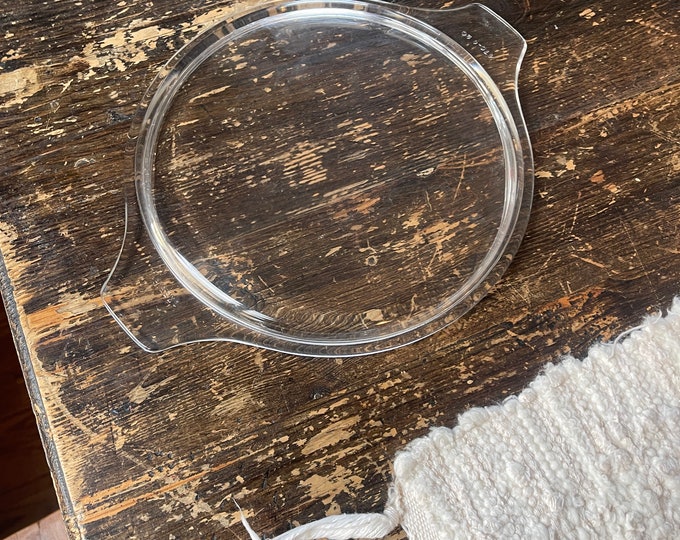 Pyrex Glass Round Lid for Casserole 475-C 26, Vintage Pyrex Glass Cover ...