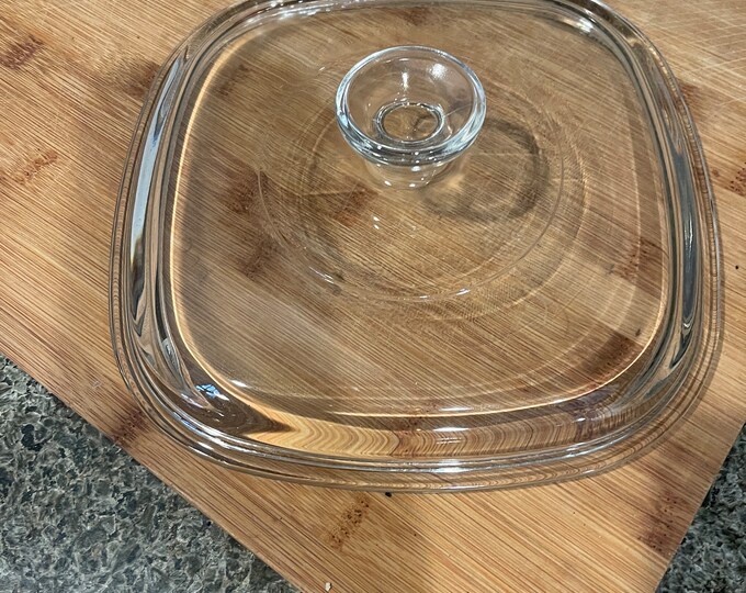 Pyrex Square Glass Lid A 9 C, Replacement Pyrex Square Glass Lid, Glass ...