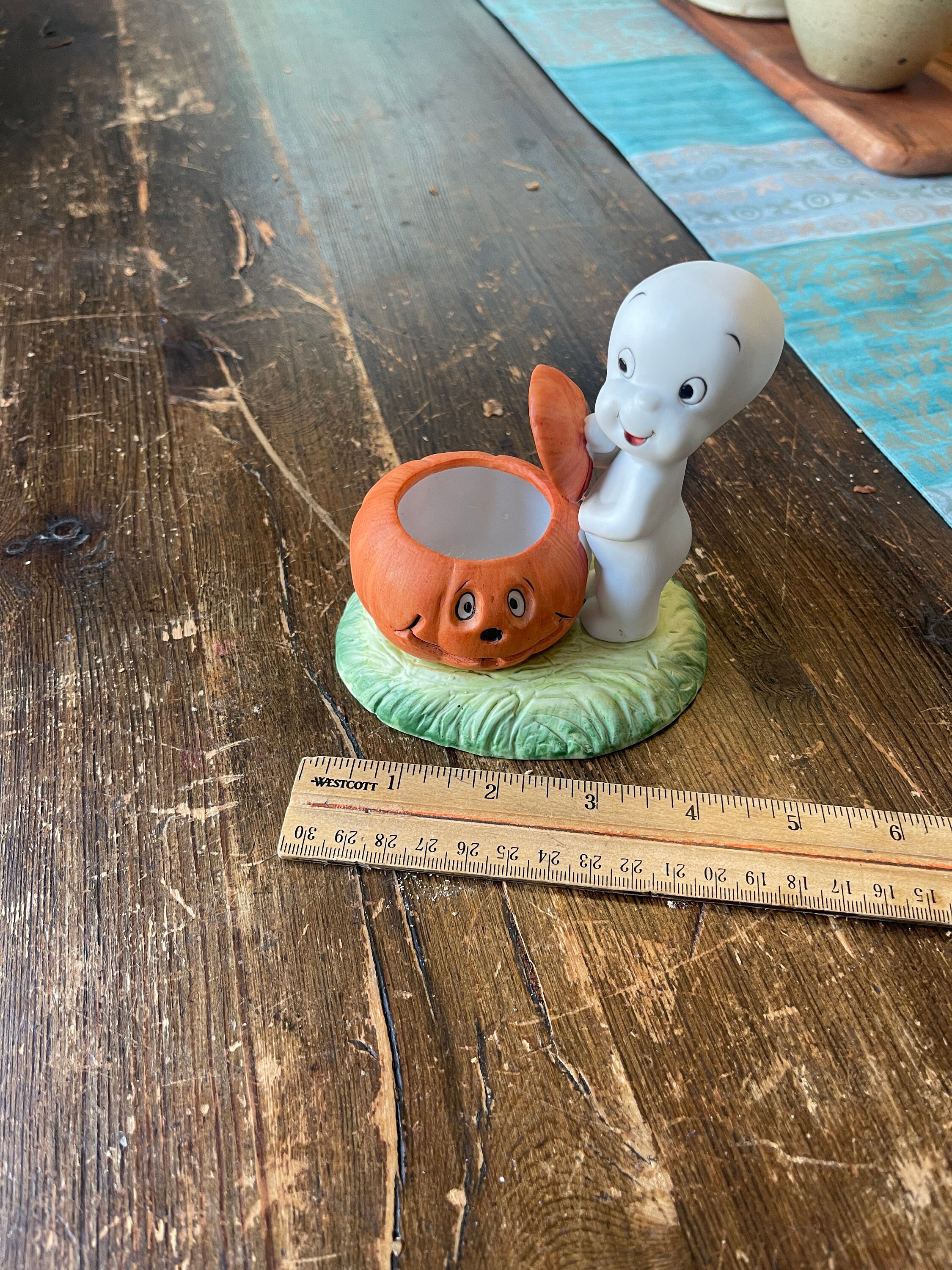 Casper the Friendly Ghost Halloween Ceramic Candleholder, Casper the ...