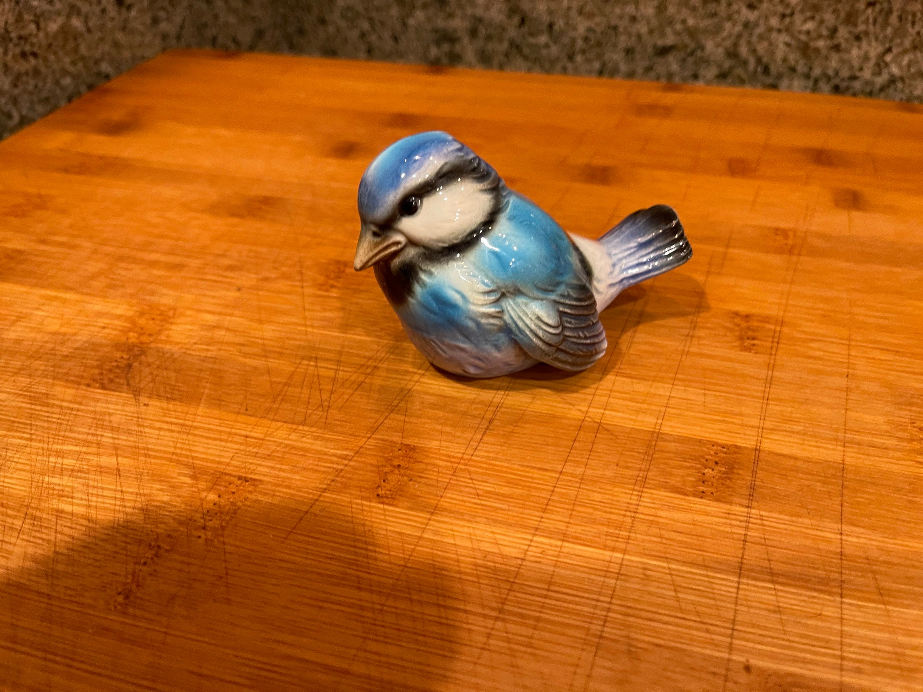 Gobel Hummel Blue Bird Figurine Ceramic Blue Bird Ceramic - Etsy
