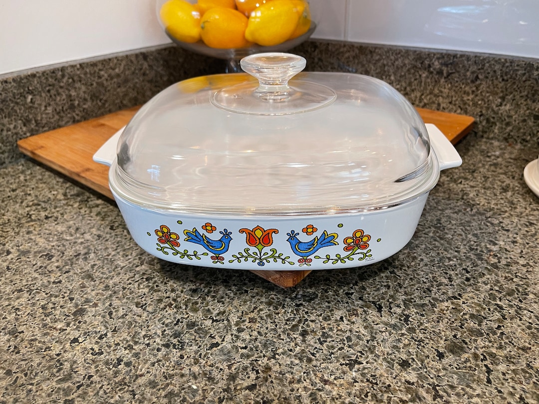 Country Festival by Corning, Corning Ware Friendship Blue Bird Marked ...