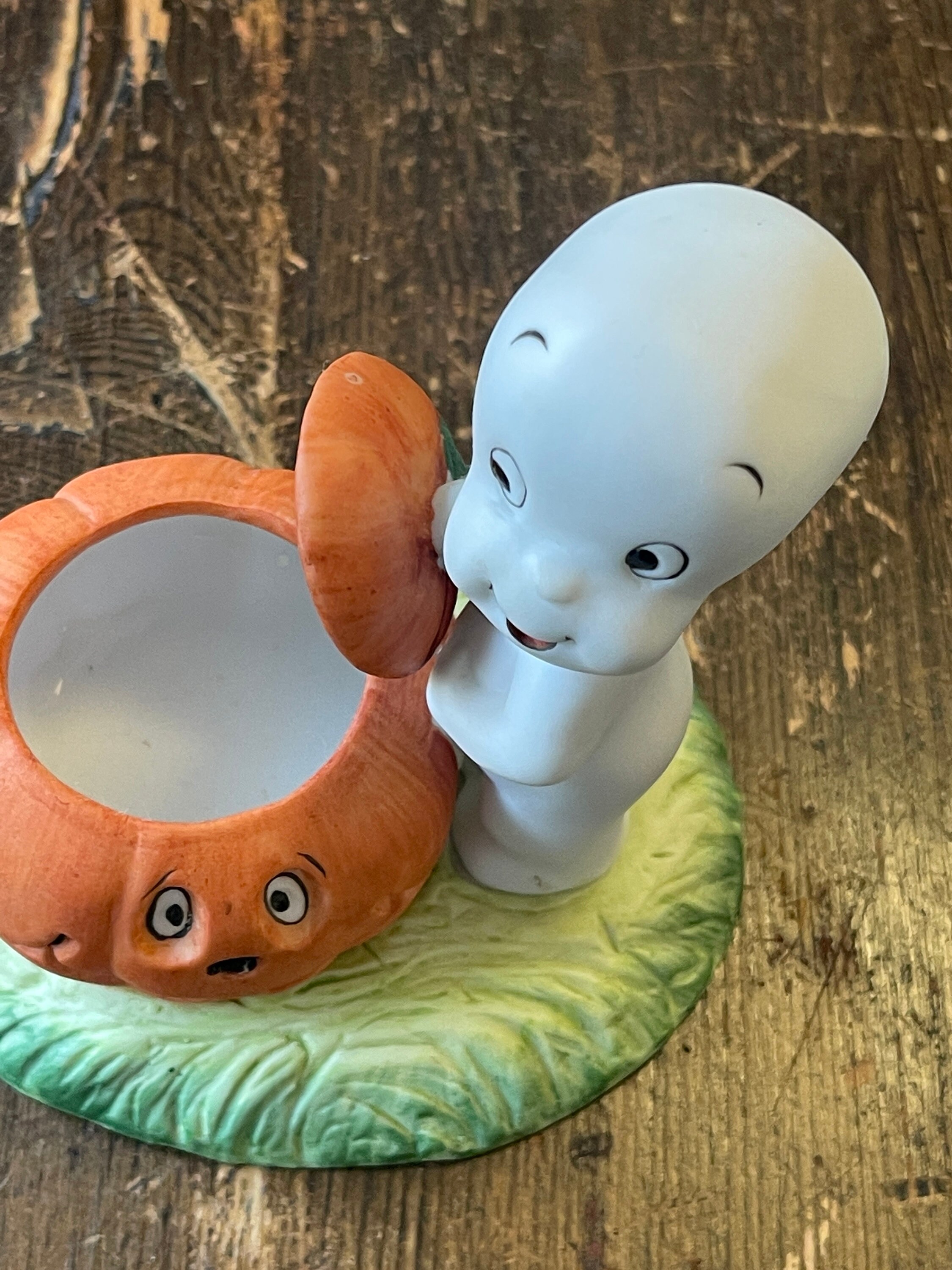 Casper the Friendly Ghost Halloween Ceramic Candleholder, Casper the ...