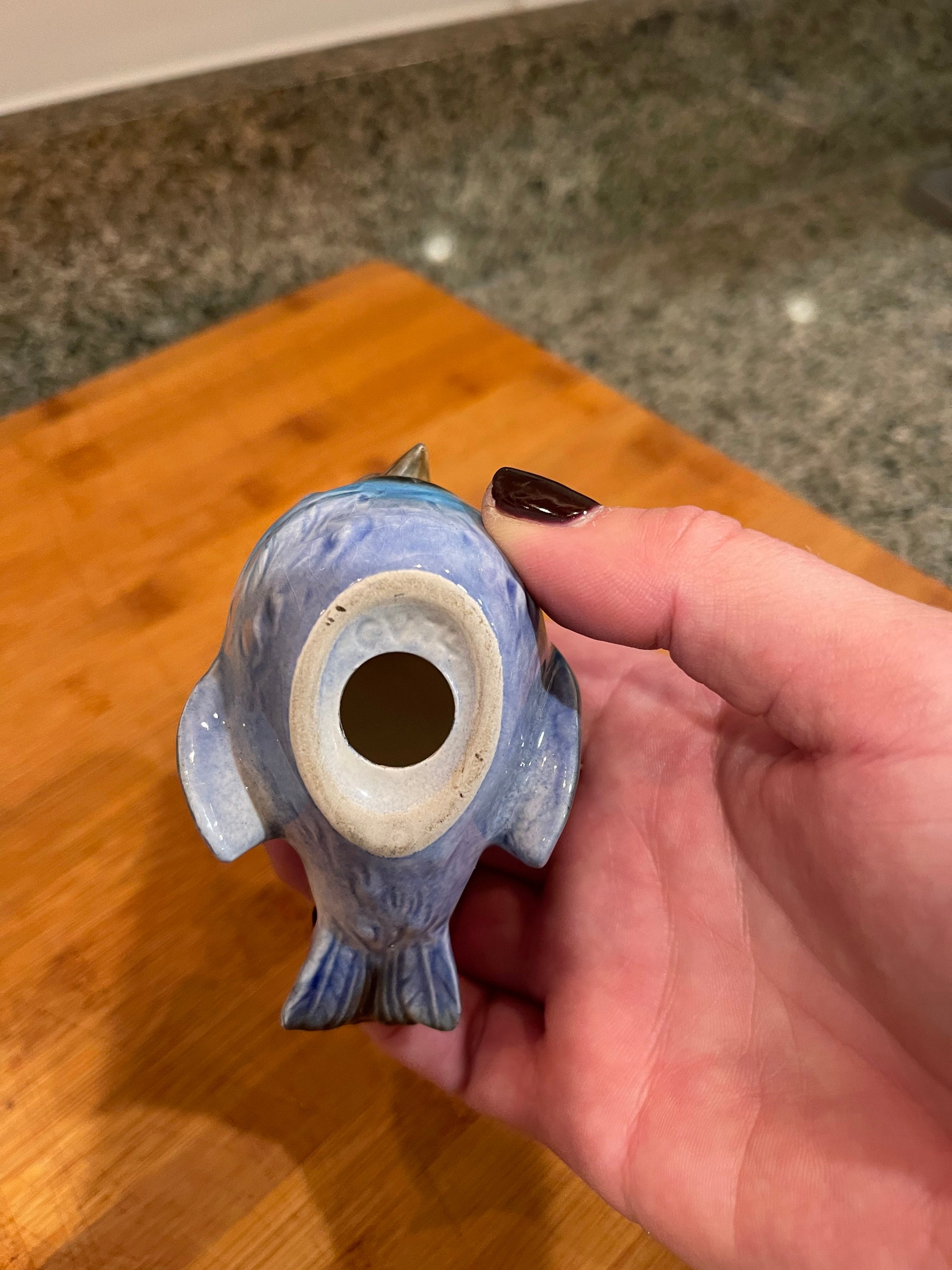 Gobel Hummel Blue Bird Figurine Ceramic Blue Bird Ceramic - Etsy