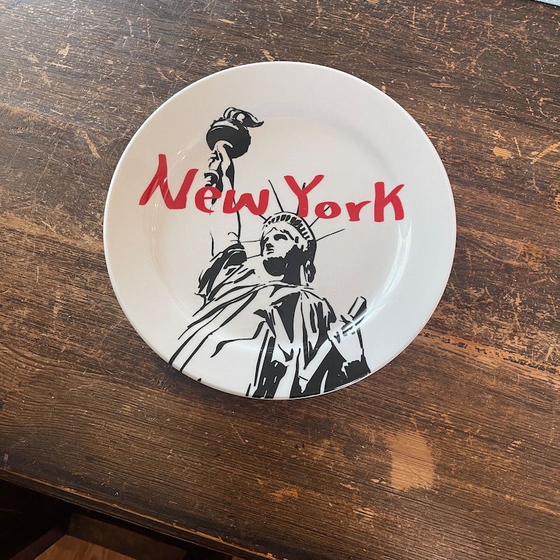 New York Plate - Etsy