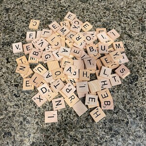 Vintage Scrabble Tiles, Individual Craft Letters - Etsy