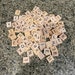Vintage Scrabble Tiles, Individual Craft Letters - Etsy