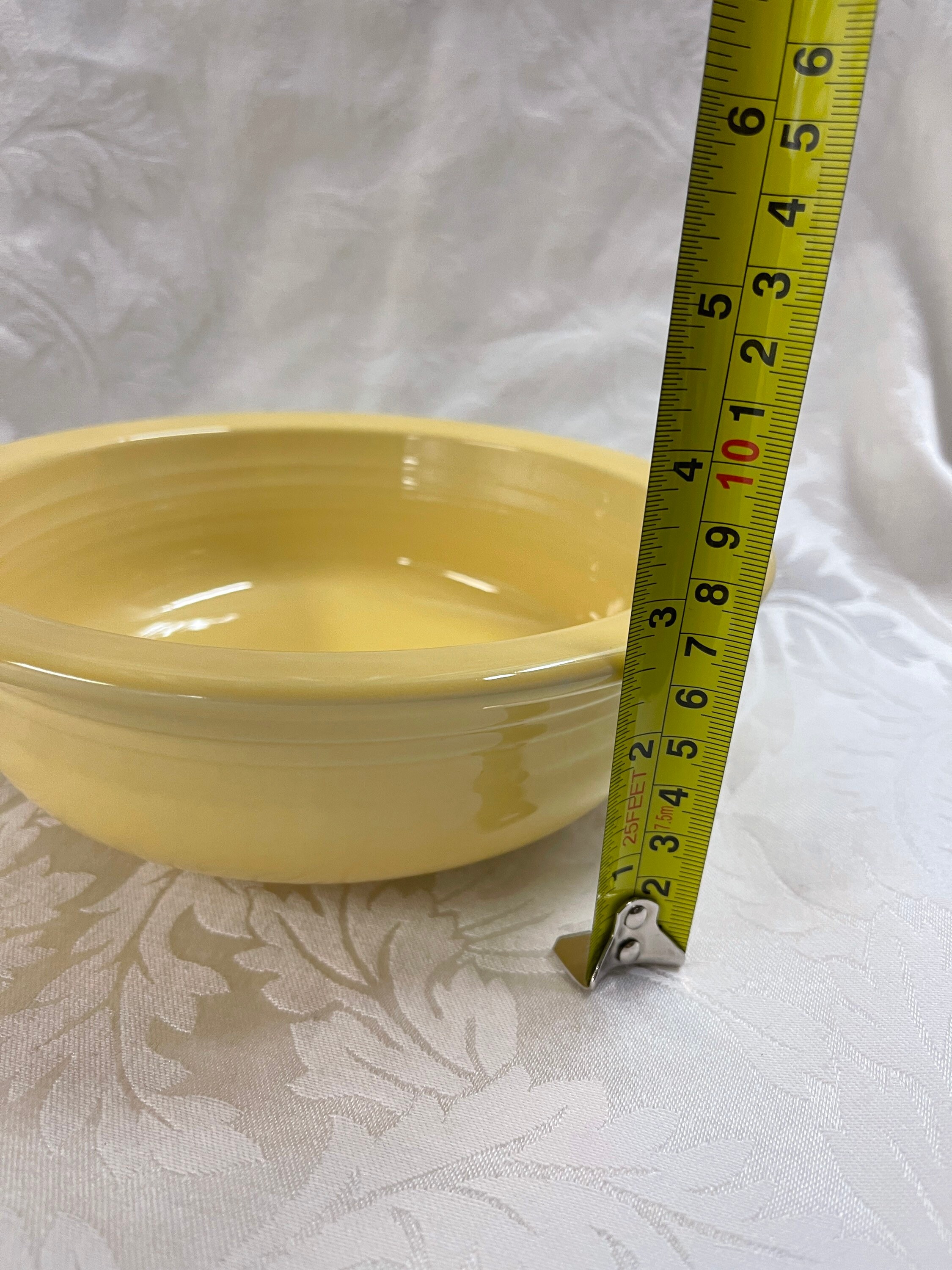 Fiestaware Pale Yellow Vegetable Bowl Yellow Fiesta Ware Bowl - Etsy