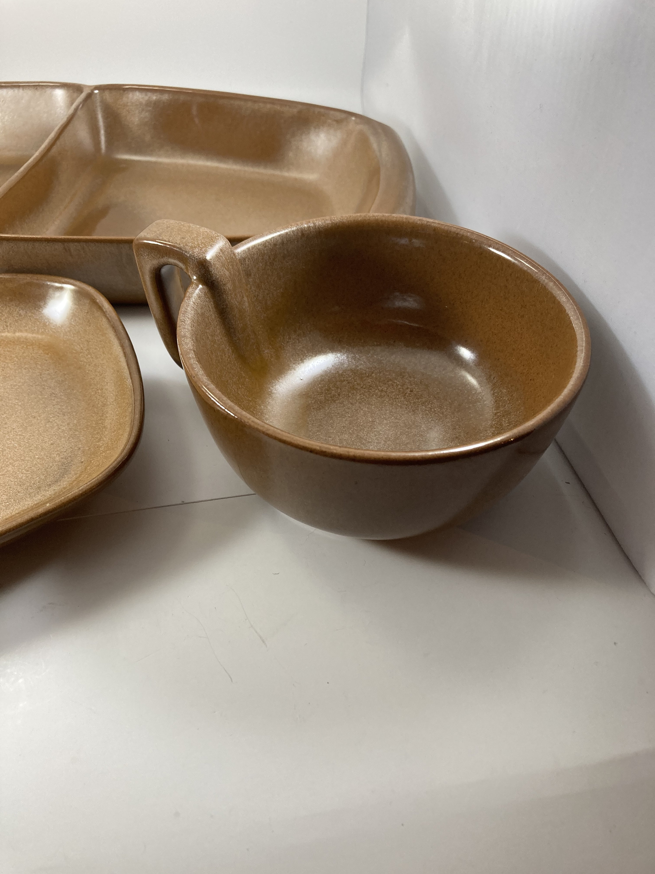 Plainsman Frankoma Divided Platter, Frankoma Coffee Mug, Frankoma ...