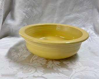 Yellow Fiestaware Bowl - Etsy