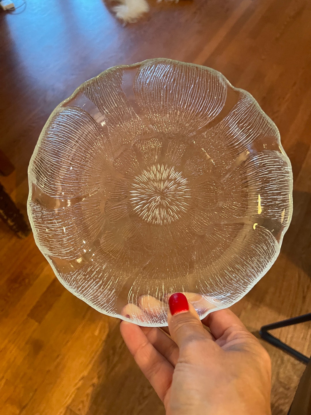 Arcoroc Round Coupe Soup Bowl Fleur Pattern, Shallow Arcoroc Bowl in ...