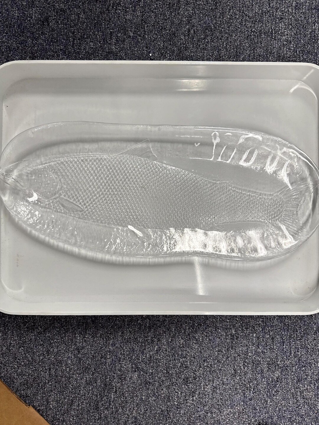 Party by Kosta Boda. Glass Fish Platter, Beautiful Glass 18 Inch Oval ...