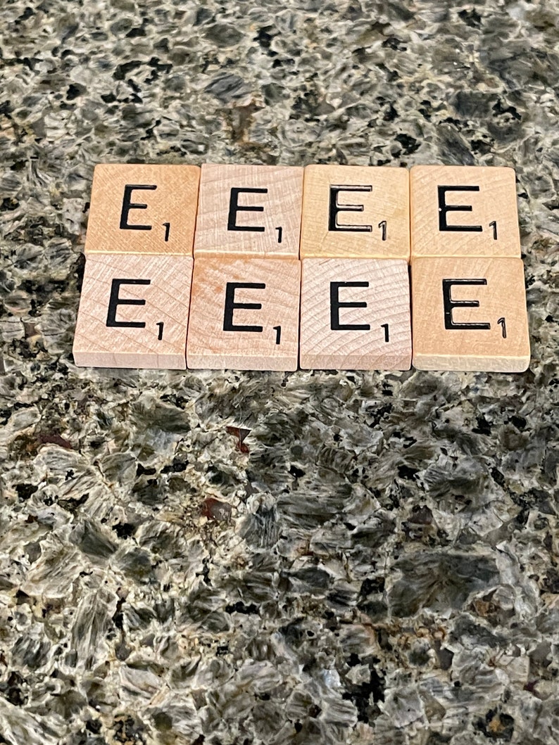 Vintage Scrabble Tiles, Individual Craft Letters - Etsy