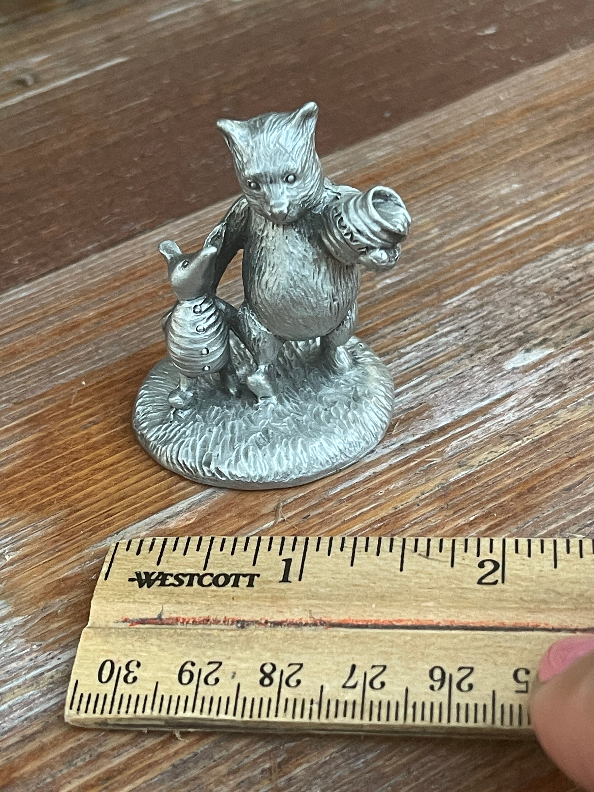Vintage Winnie the Pooh Pewter Figurine, Hudson Pewter, Disney Classic ...