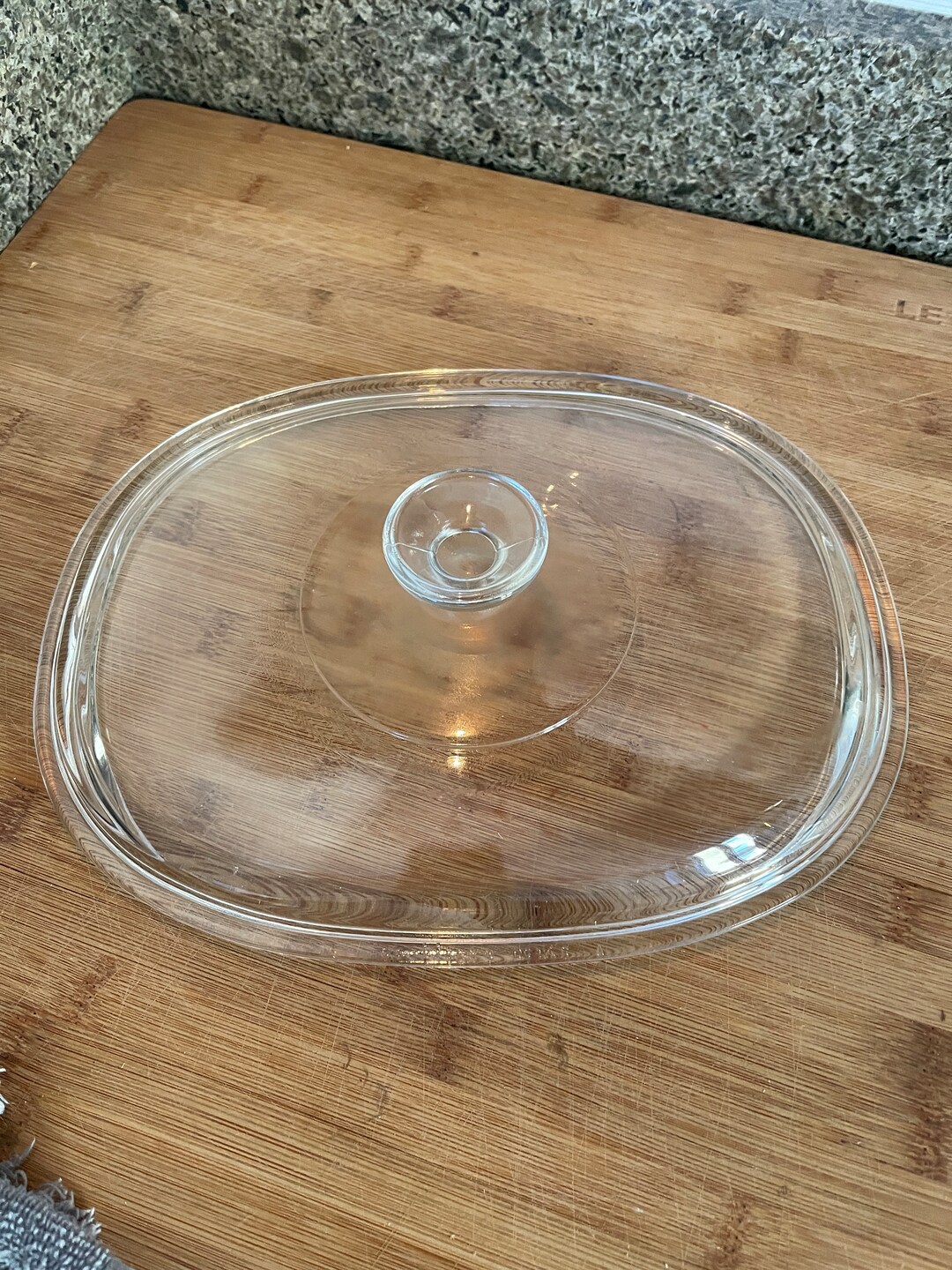 Pyrex Oval Glass Lid, Marked Pyrex 03 DC 1 1/2 C A Replacement Pyrex ...