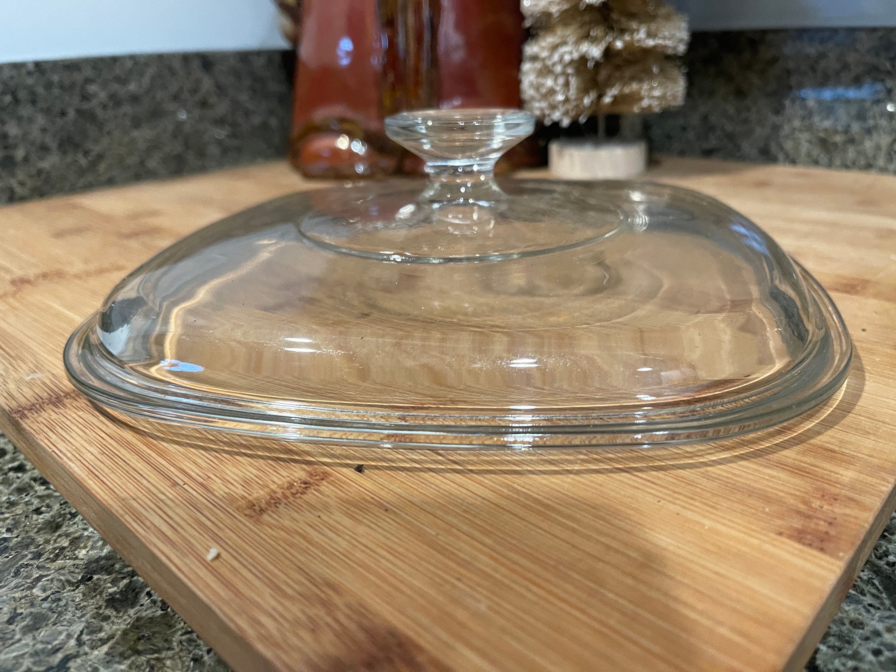 Pyrex Square Glass Lid A 9 C, 9 Inch Replacement Pyrex Square Glass Lid ...