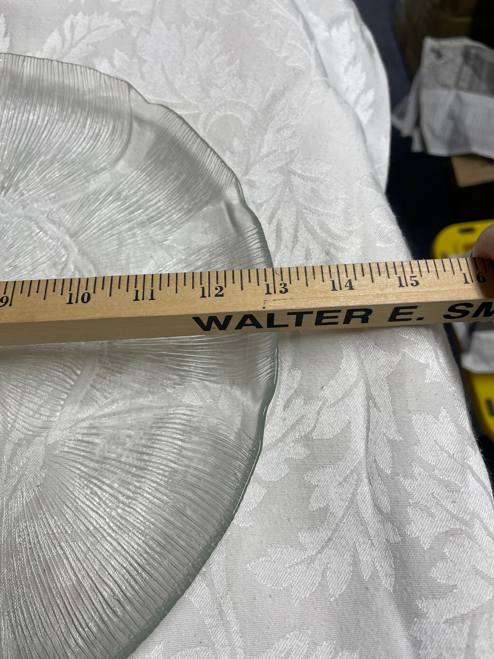 Arcoroc Fleur Glass Torte Plate 13 Inch, Rare Vintage Arcoroc Fleur ...