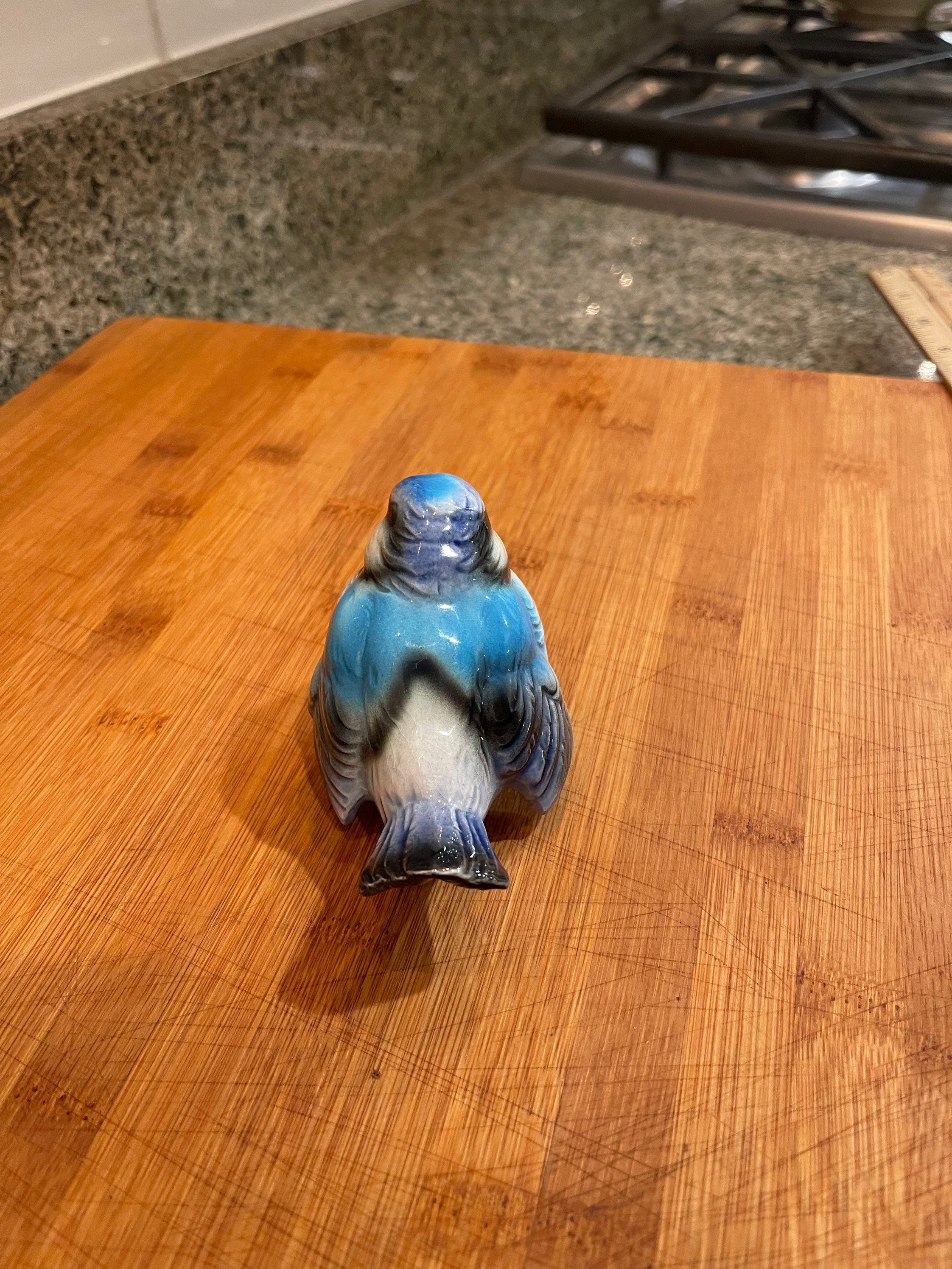 Gobel Hummel Blue Bird Figurine Ceramic Blue Bird Ceramic - Etsy