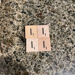 Vintage Scrabble Tiles, Individual Craft Letters - Etsy