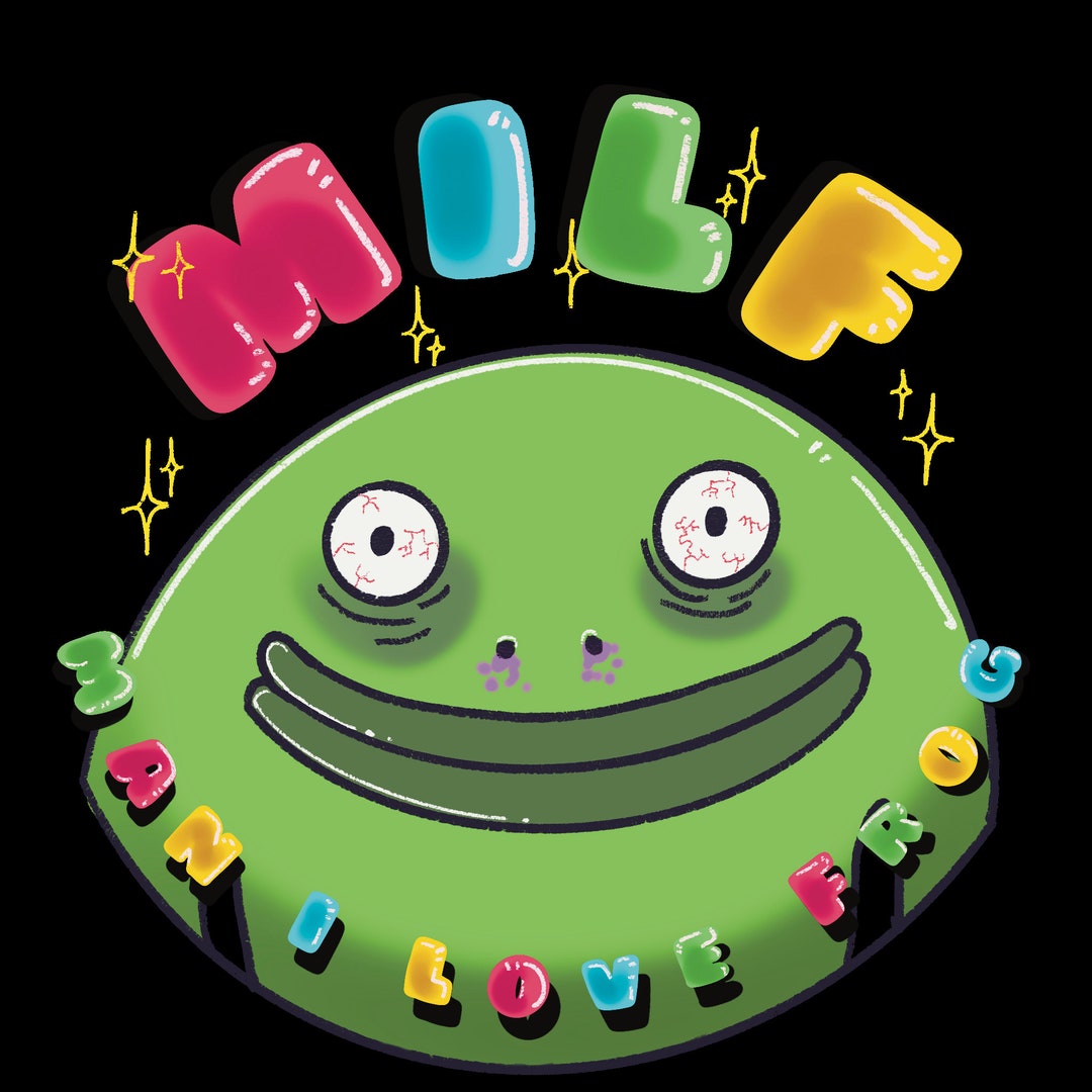 Mr. Frog, Vinyl Sticker, Smiling Friends, Glep, Pim, Charlie ...