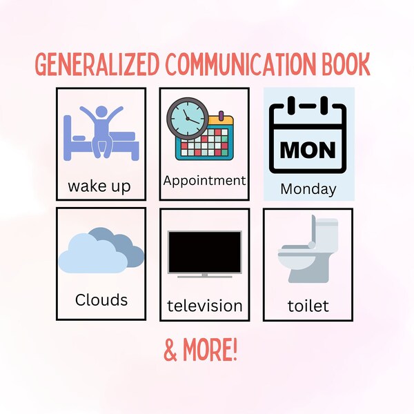 Communication Book - Etsy