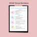 SLT SOAP Notes Reference Sheet - Etsy