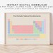 Periodic Table Poster | Pastel on Sand | Cute Aesthetic Science Wall ...