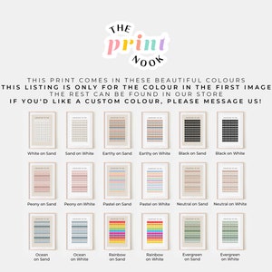 Counting to 100 Rainbow on Sand Digital Printable Educational Math ...