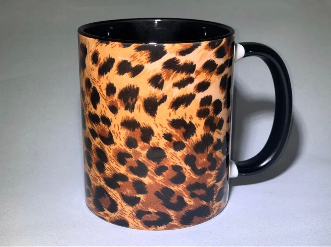 Leopard Mug - Etsy