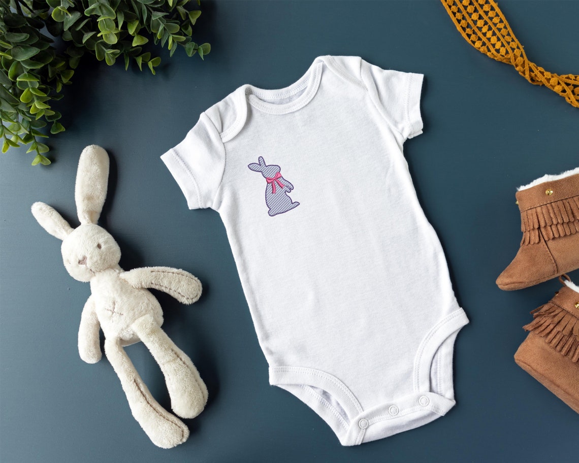Bunny Mini Machine Embroidery Design Embroidery Files 6 - Etsy