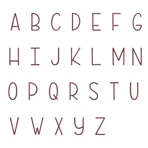 Farmhouse Mini Embroidery Font , Rustic Machine Embroidery Designs , BX ...