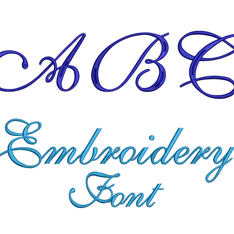 Wedding Machine Embroidery Font - Etsy