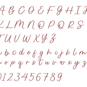 Script BX Embroidery Font Rosalie , Designs for Machine Embroidery , Cursive Varsity Embroidery ...