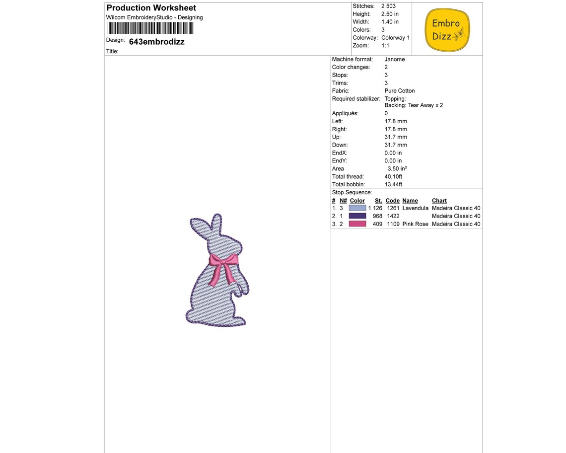 Bunny Mini Machine Embroidery Design Embroidery Files 6 - Etsy