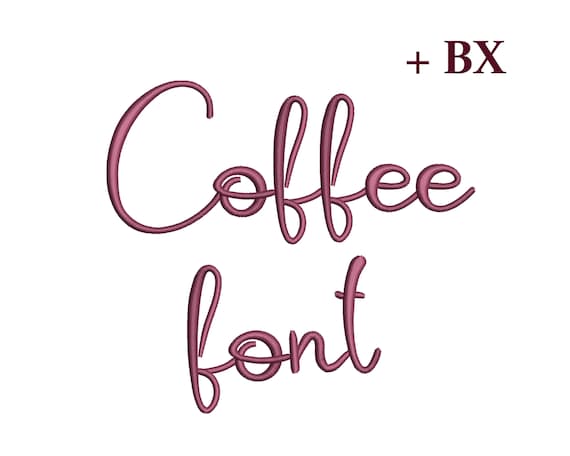 BX Script Machine Embroidery Font Machine Embroidery Designs | Etsy